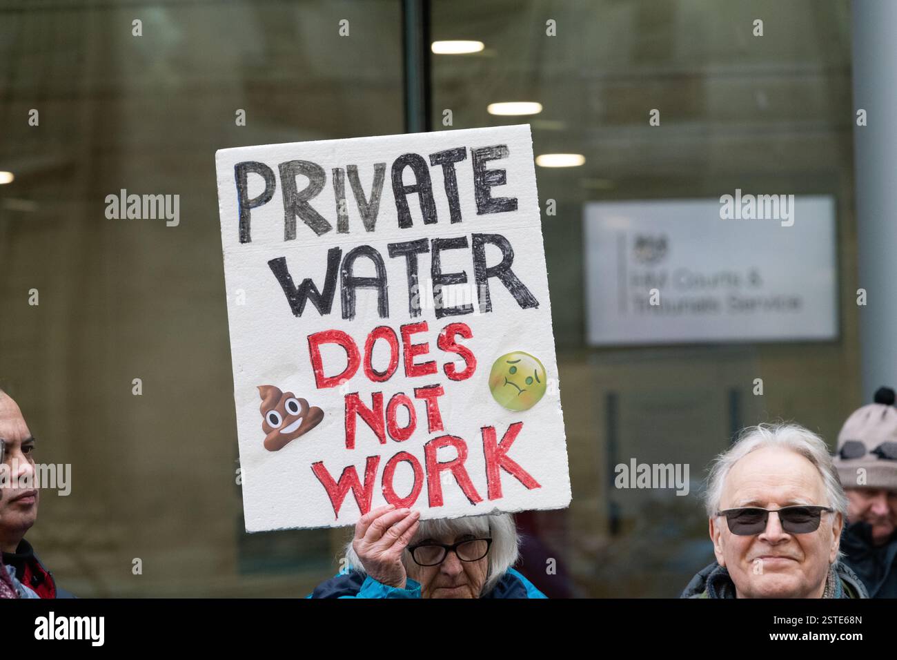 London, UK. 18 February, 2025. A coalition of environment and other ...