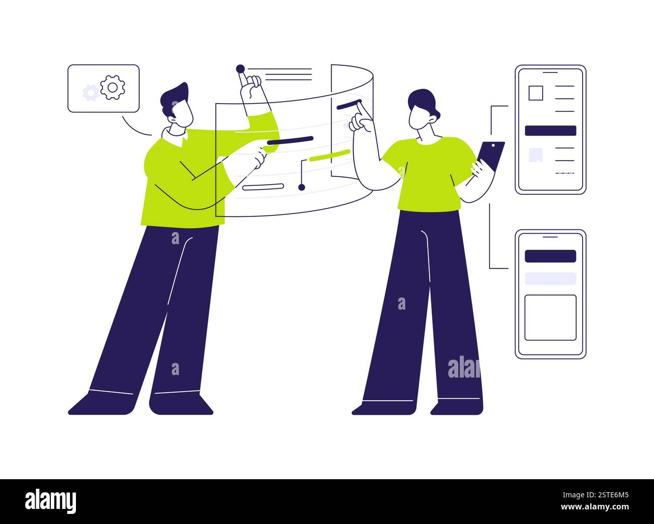 Beta testing abstract concept vector illustration Stock Vector Image ...