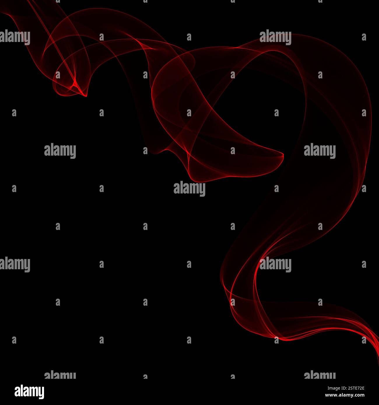 Swirl red smoke on hi-res stock photography and images - Alamy