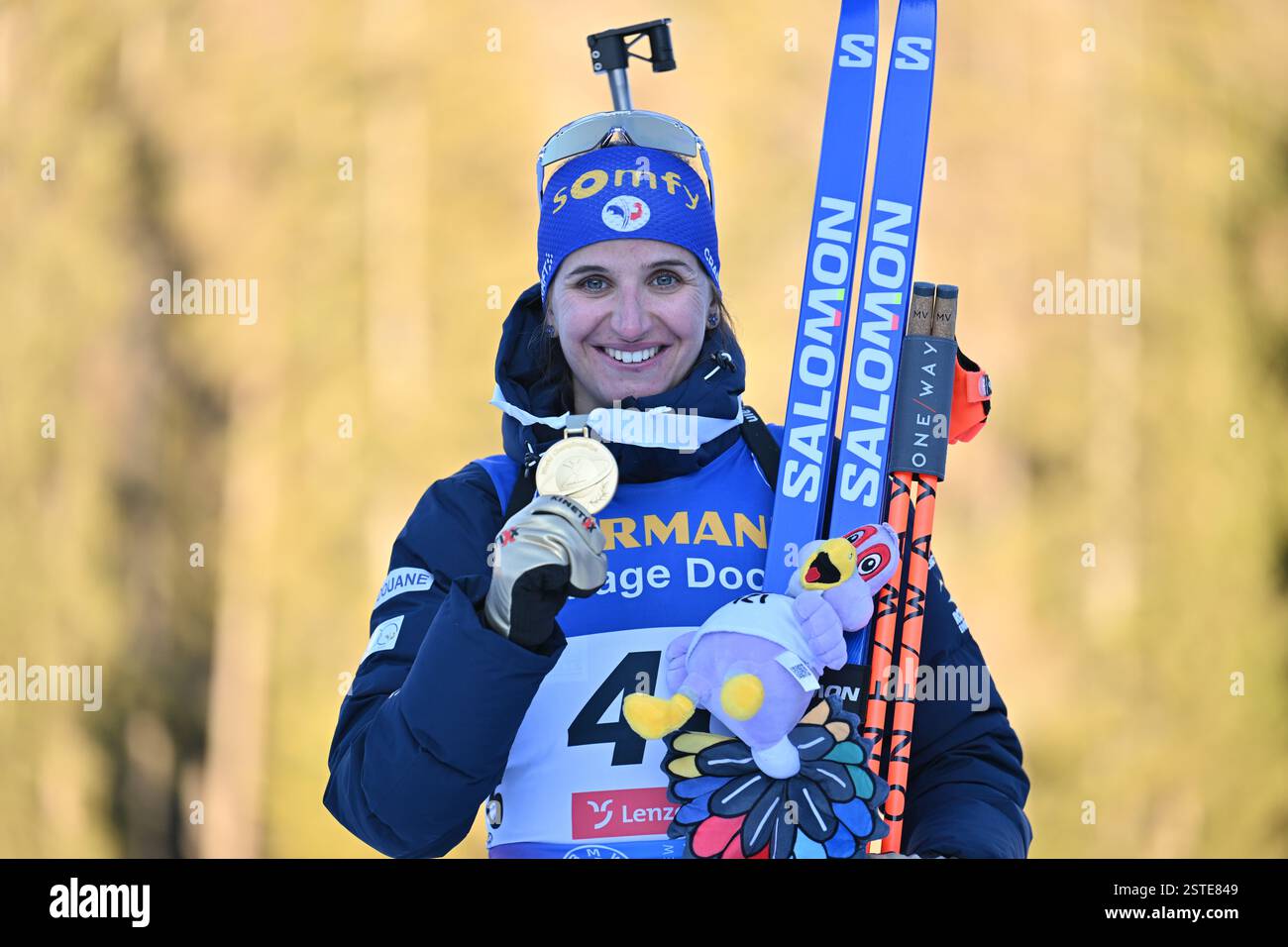 Lenzerheide, Switzerland. 18th Feb, 2025. Biathlon: World Championships ...