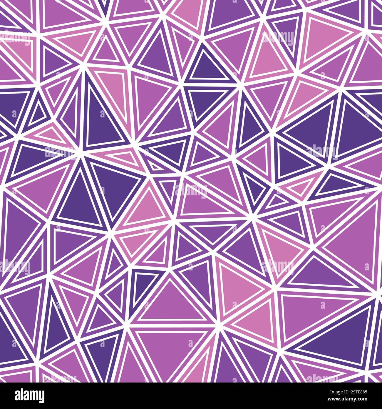 Triangle shapes background. Medium triangles size. Solid shapes in frames. Multiple colors style ...