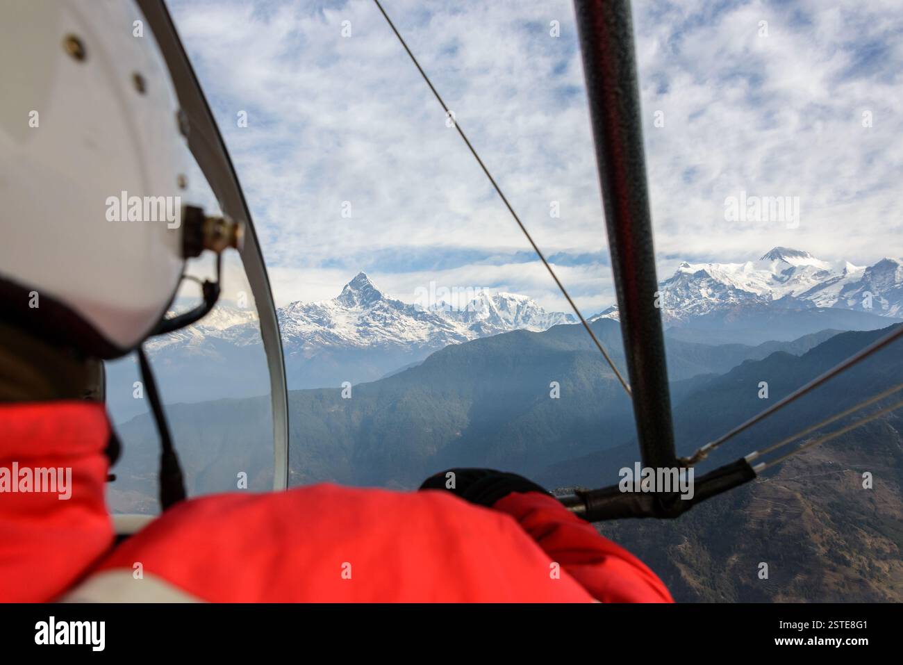 Flying ultralight in nepal hi-res stock photography and images - Alamy