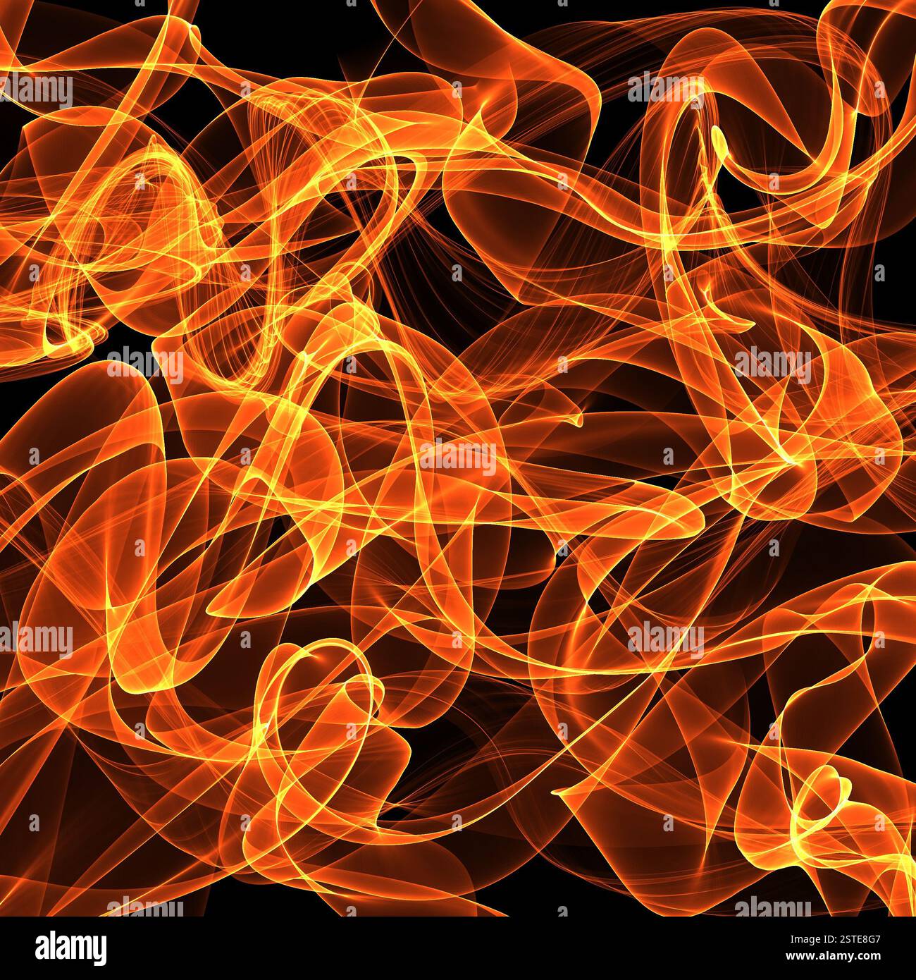 Fire square background rendered illustration Stock Photo - Alamy