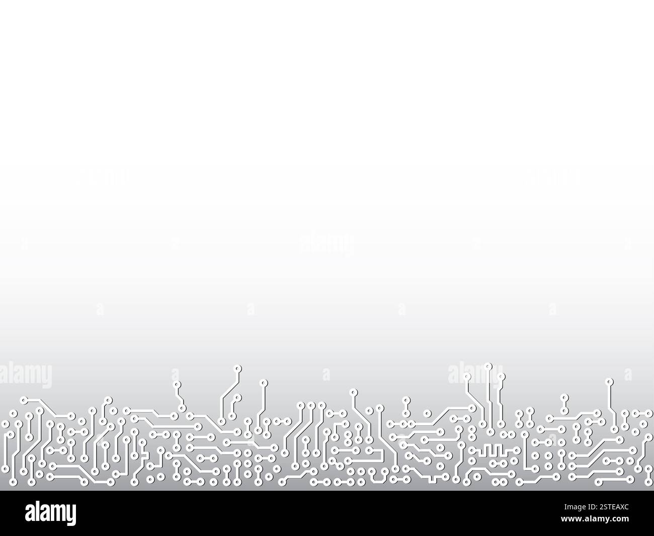 Monochrome abstract background with electronic paths Stock Photo - Alamy