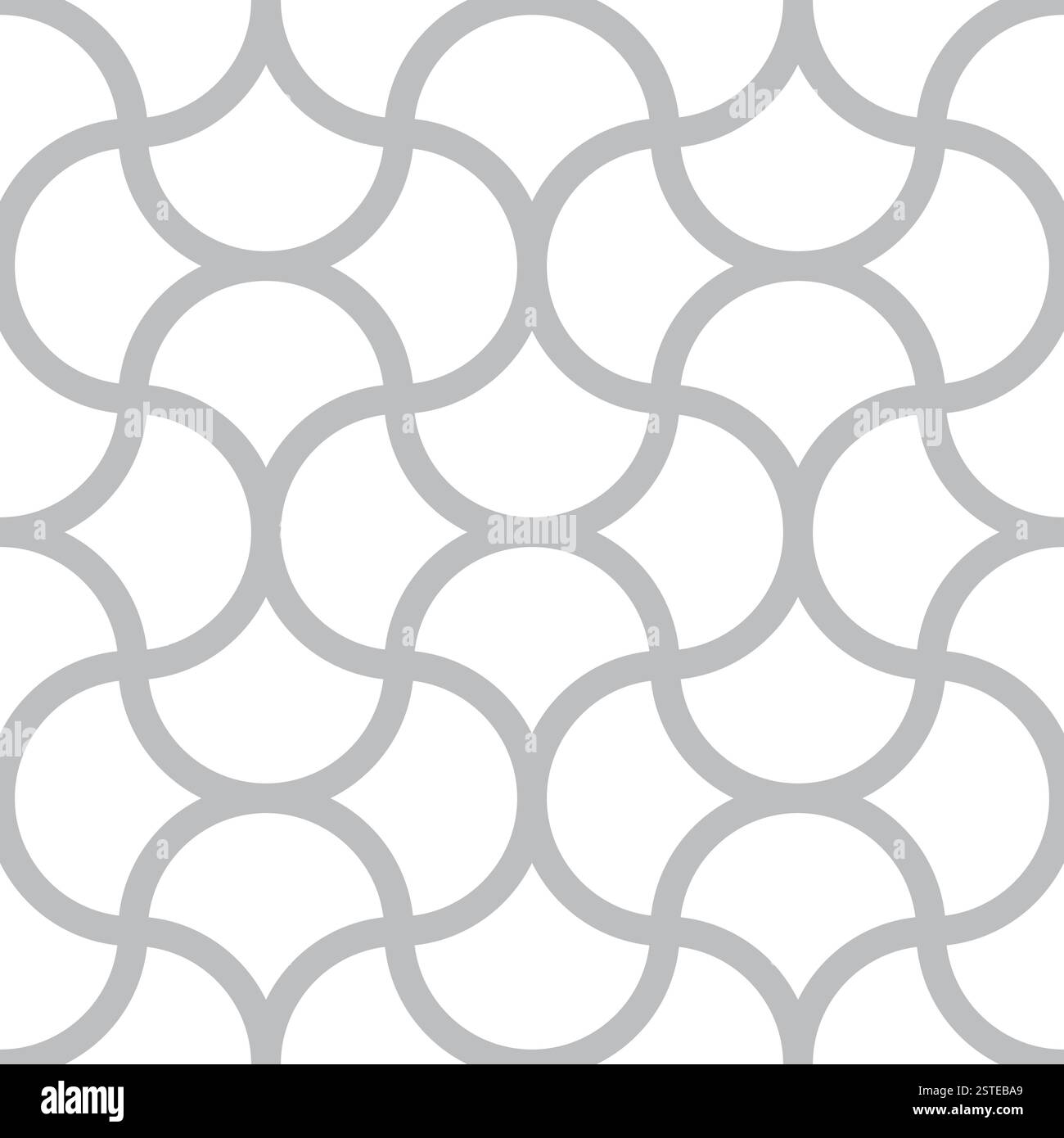 Seamless monochrome pattern - simple geometric lines on white square ...