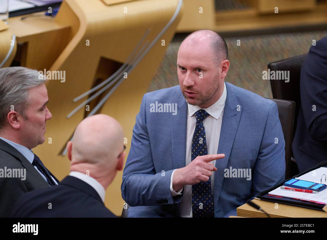 Edinburgh Scotland, UK 18 February 2025. Cabinet Secretary for Health ...
