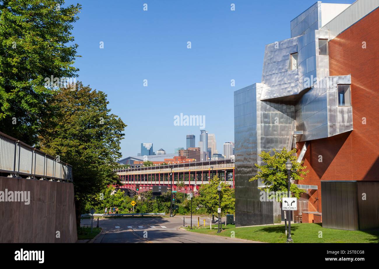 The Weisman Art Museum on the campus of the University of Minnesota ...