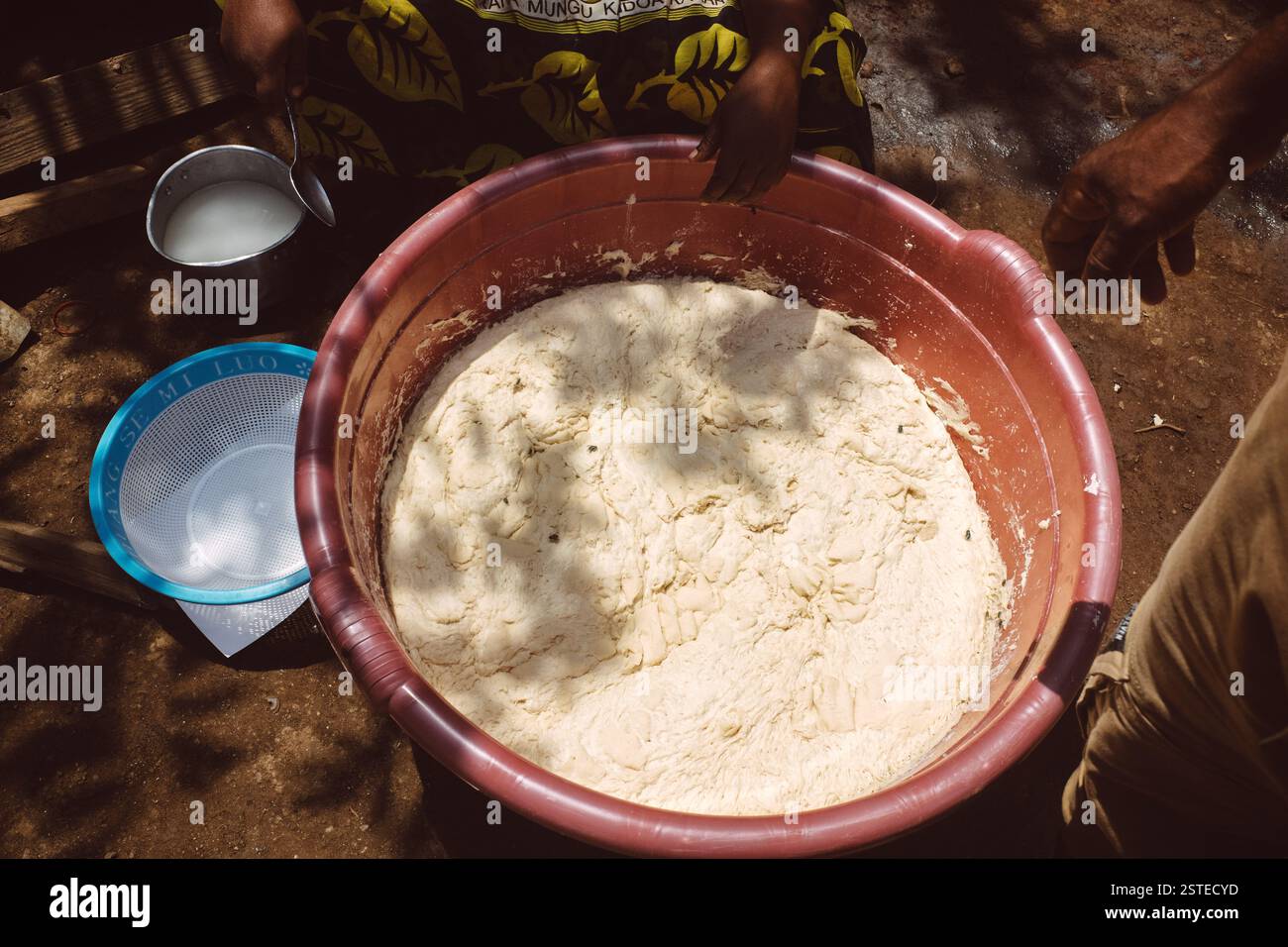 Mayotte, France. 07th Jan, 2025. In Kaweni, food distributions are ...