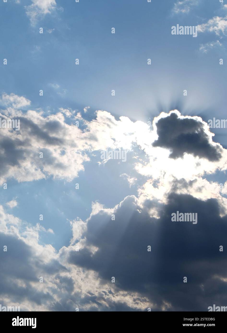 Dark ominous grey storm clouds. Dramatic sky Stock Photo - Alamy