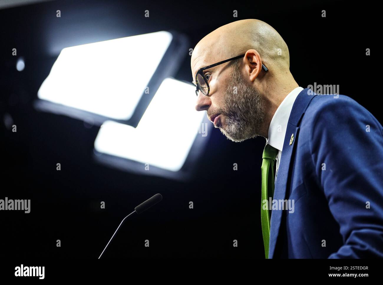 Ottawa, Canada. 18th Feb, 2025. Green Party member of Parliament Mike ...