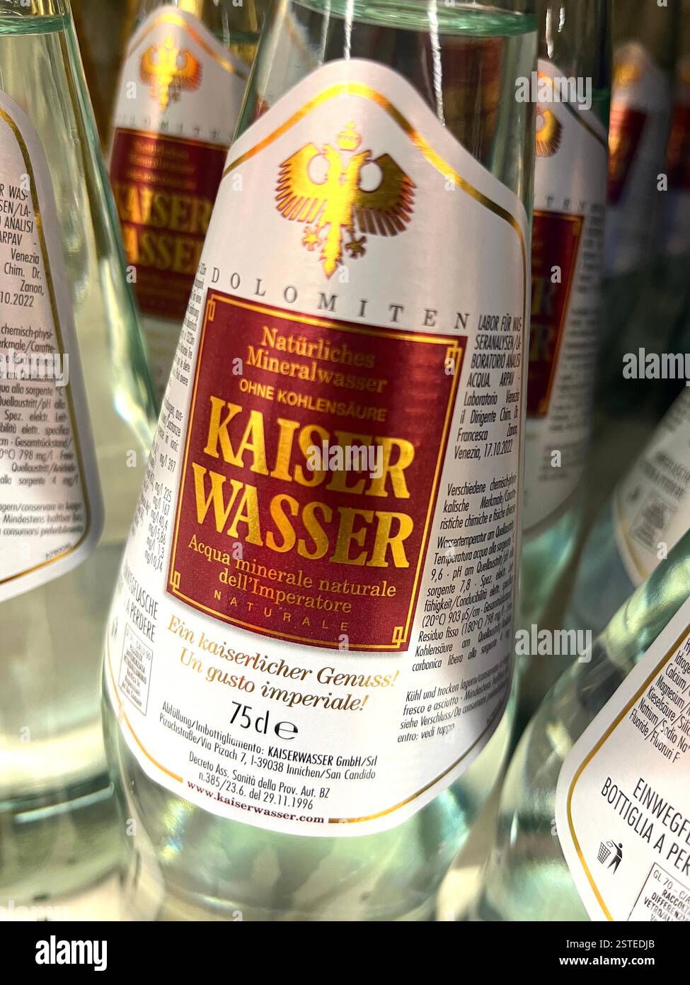 Kaiser Wasser, mineral water, Austrian mineral water, product of ...