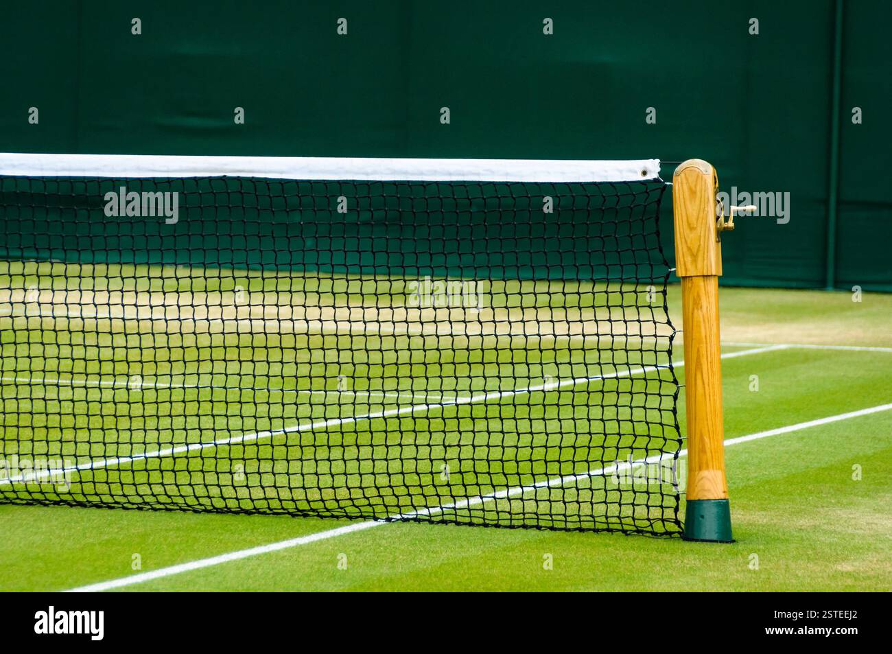Lawn tennis court Stock Photo - Alamy