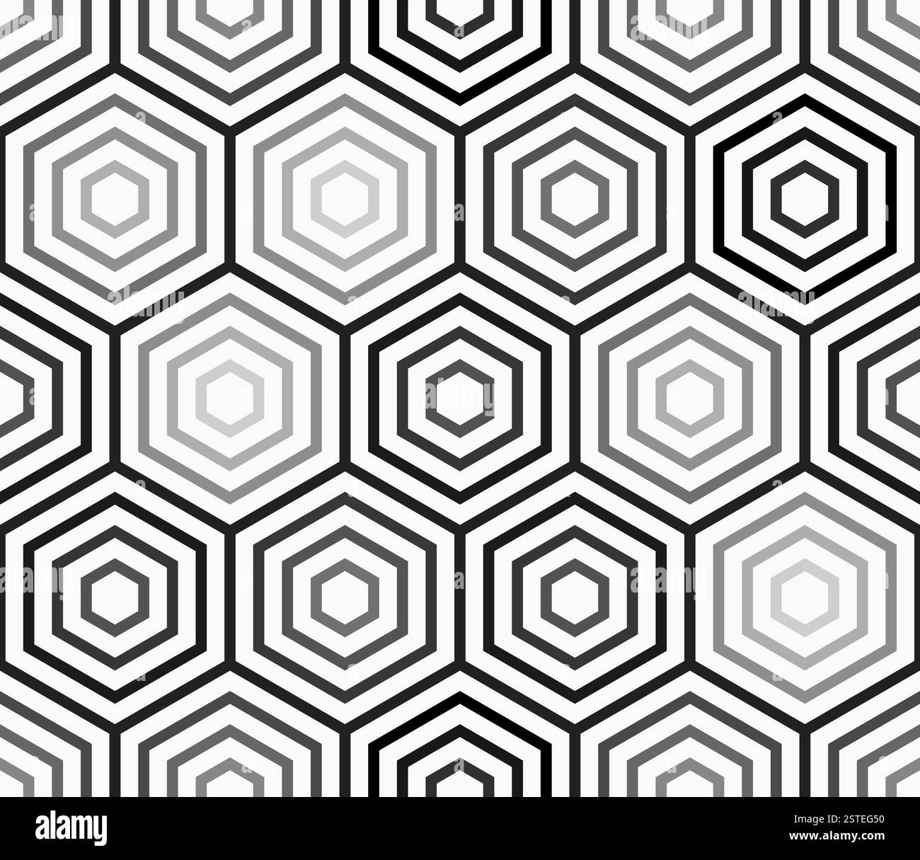 Abstract grayscale seamless pattern Cut Out Stock Images & Pictures - Alamy
