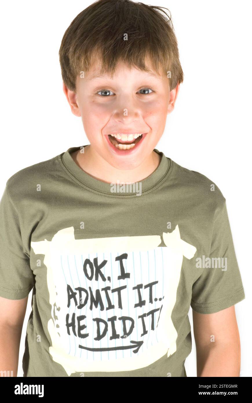 Boy guilty hi-res stock photography and images - Alamy