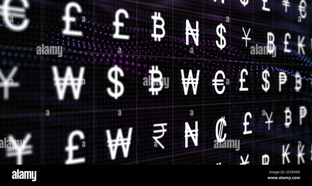 Digital currency symbols hi-res stock photography and images - Alamy