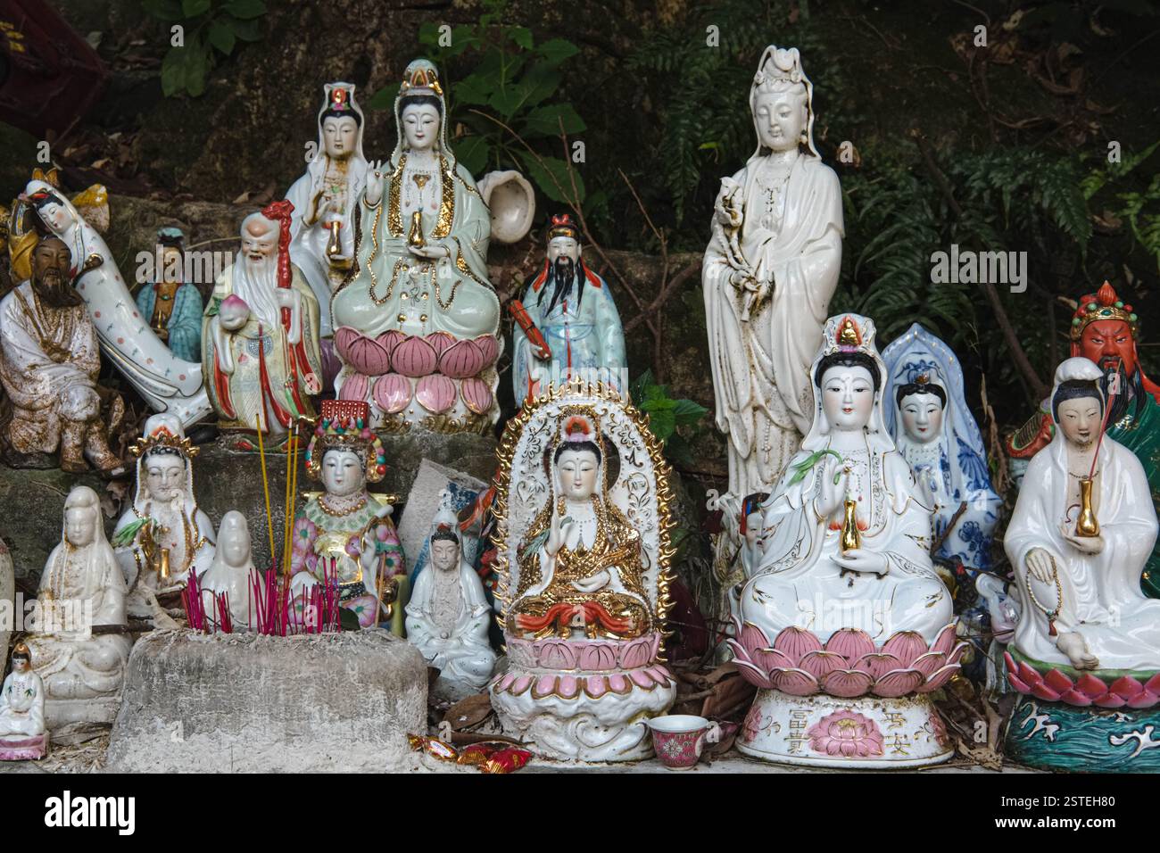 Hong Kong, China. 18th Feb, 2025. Different gestures and poses of ...