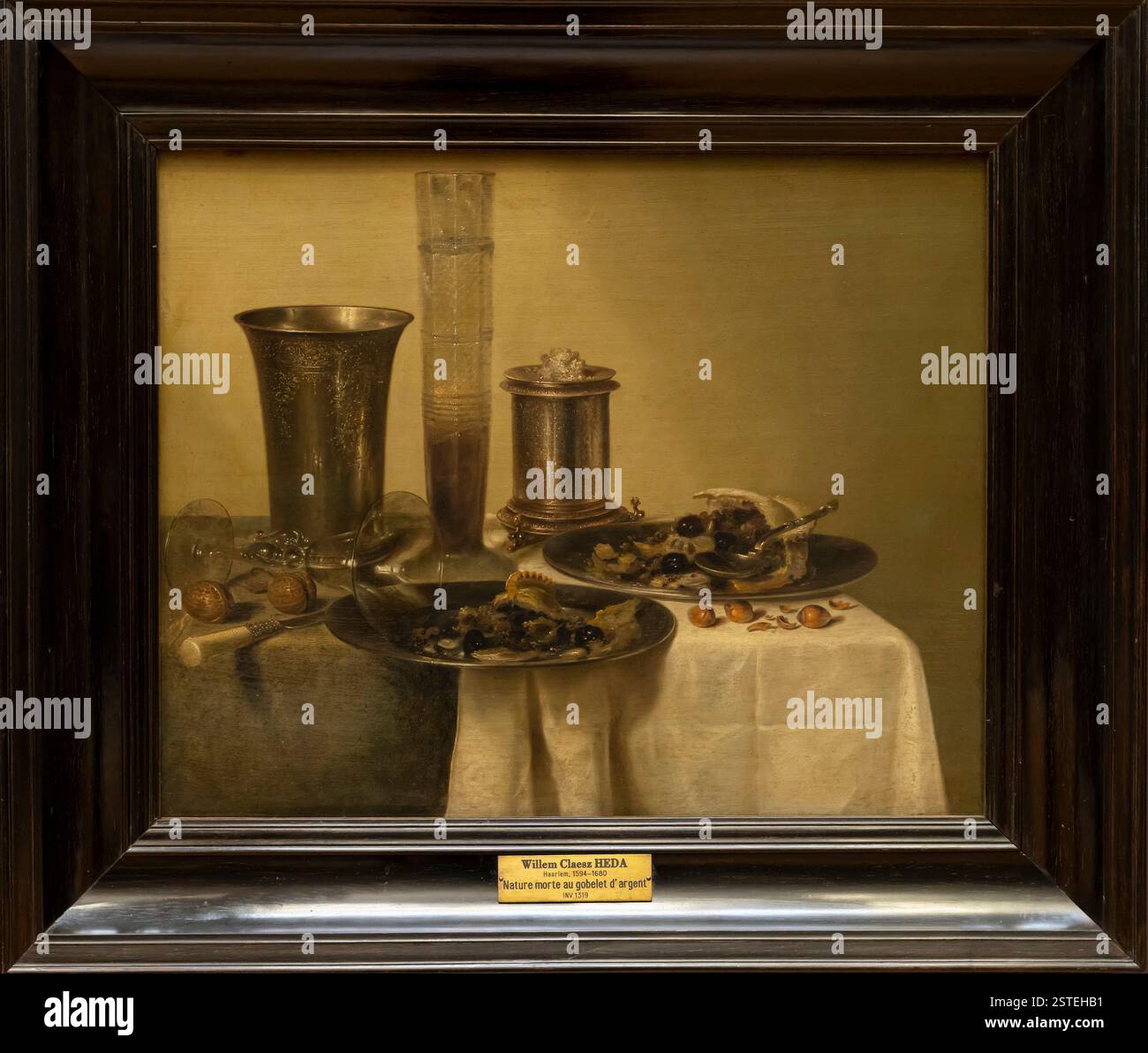 Louvre Museum. The end of a Banquet know as Dessert painted by William ...