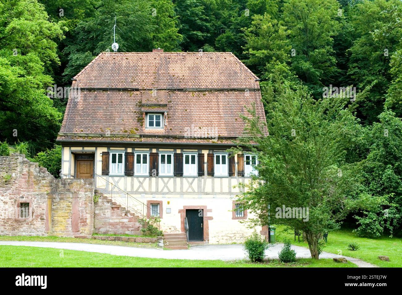 Typical German house Stock Photo - Alamy
