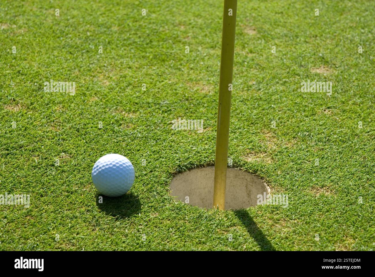 Hole in one Stock Photo - Alamy