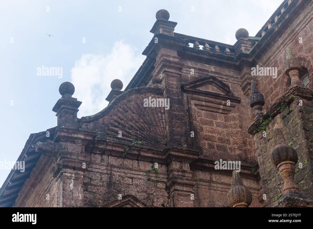 The exterior of an church, Basilica of Bom Jesus, Goa, India Stock ...