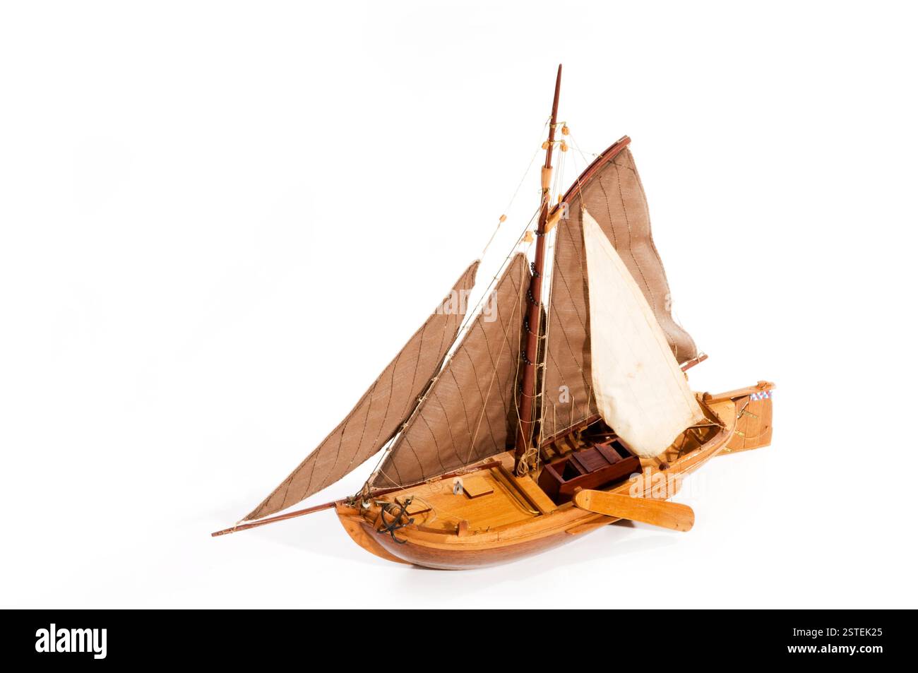 Old wooden traditional dutch fisherman ship hi-res stock photography ...