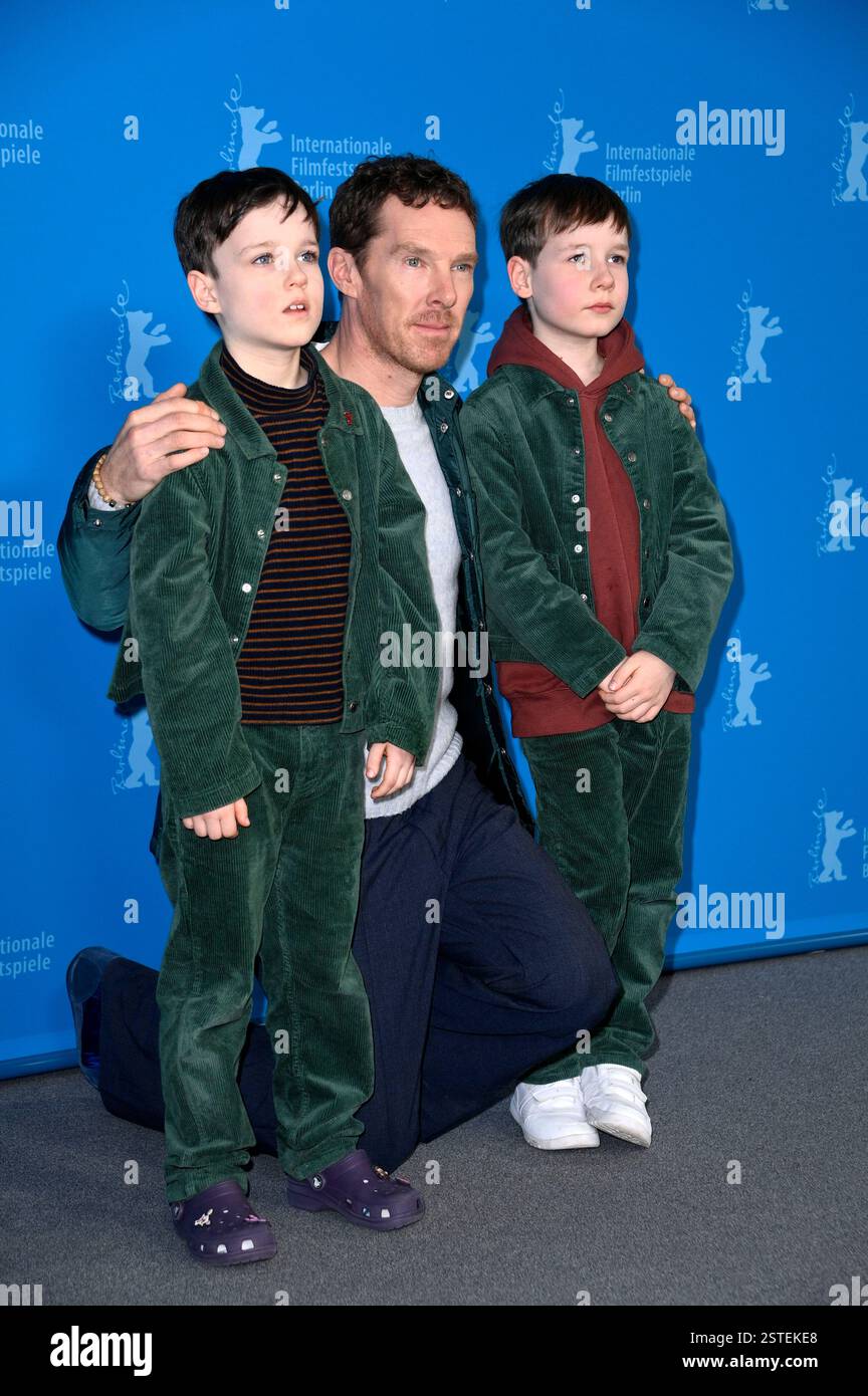 Richard Boxall, Benedict Cumberbatch und Henry Boxall beim Photocall ...
