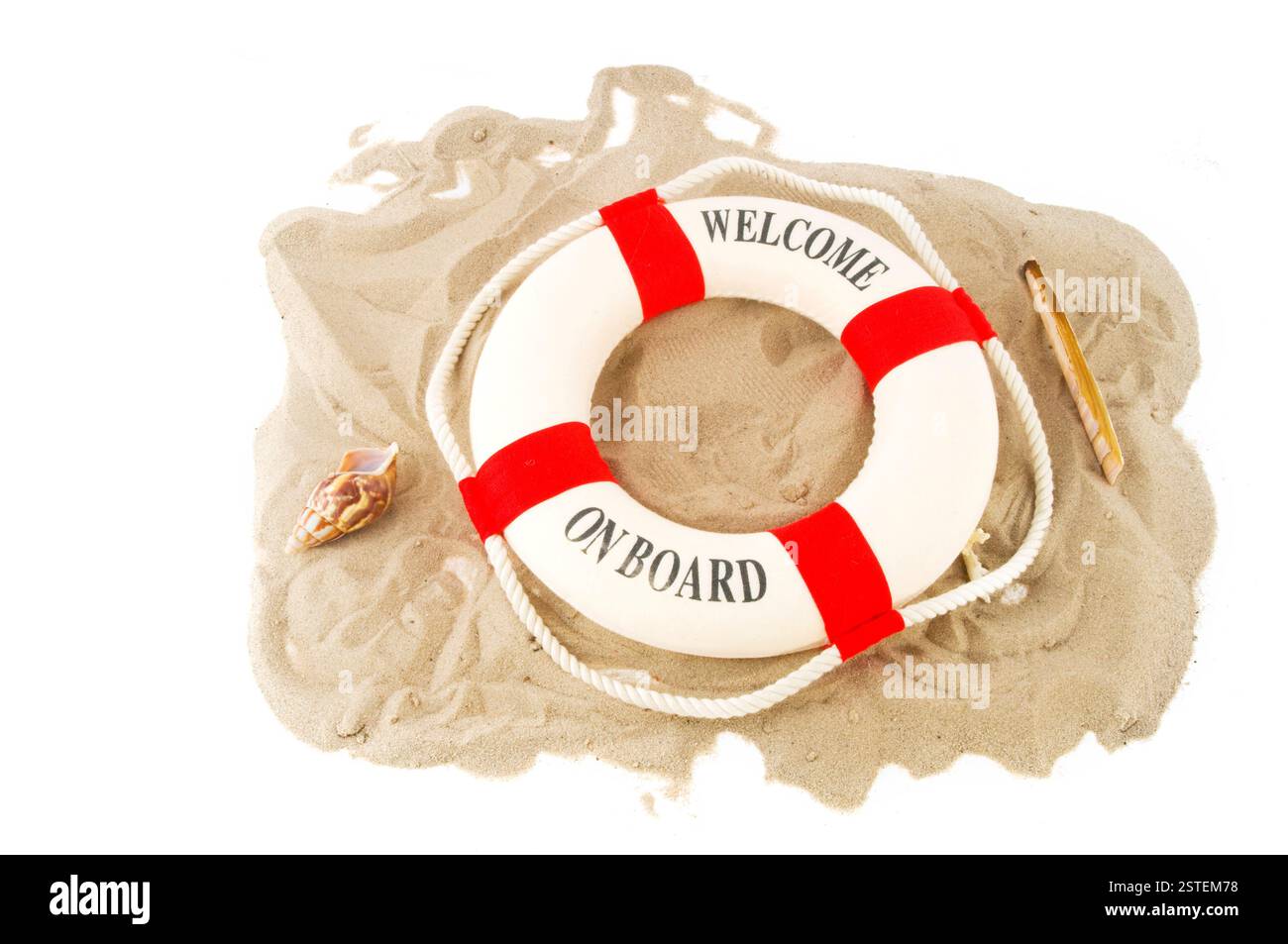 Welcome on board Stock Photo - Alamy