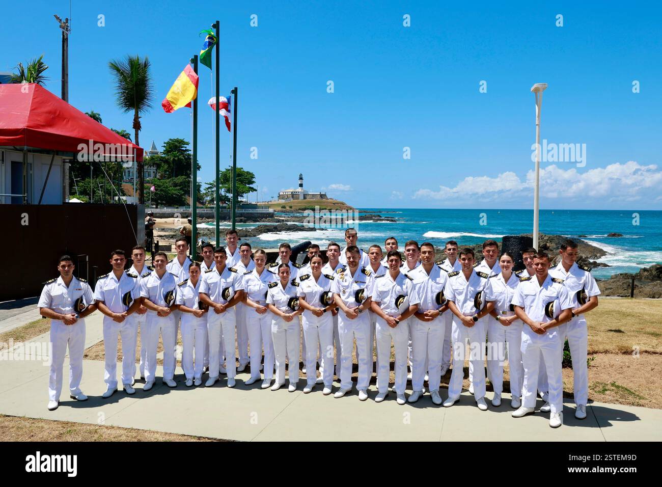 Princess Leonor during the floral offering in honor of the fallen of ...