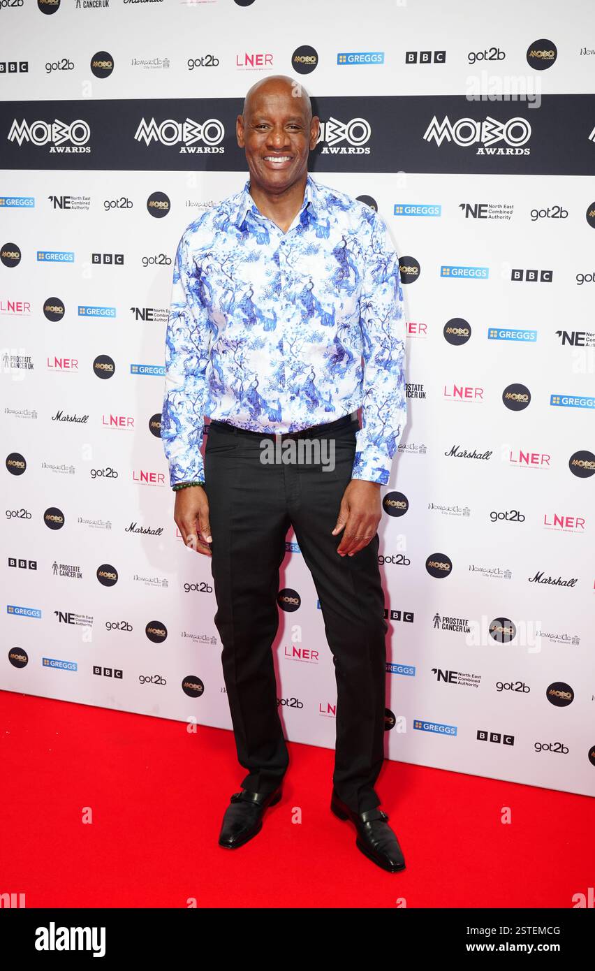 Shaun Wallace attends the Mobo Awards at the Utilita Arena Newcastle ...