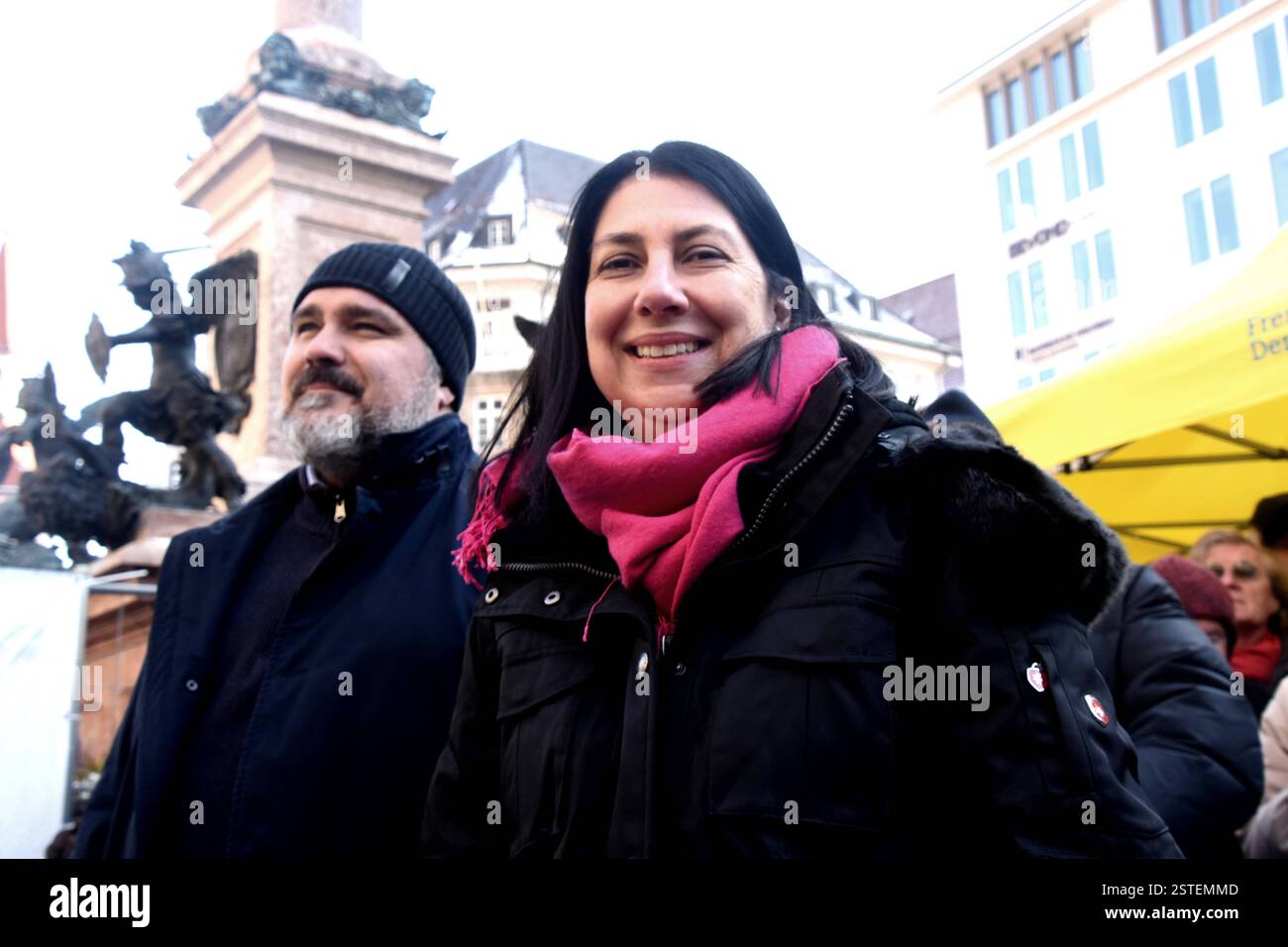 Daniel Foest FdP MdB Katja Hessel FdP MdB Muenchen 18.02.2025 ...