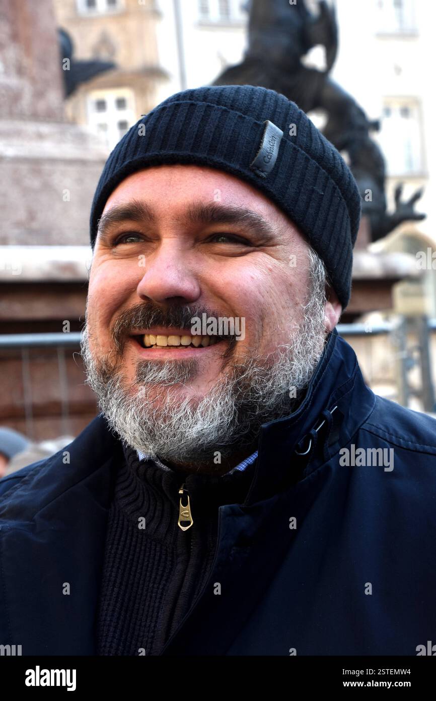 Daniel Foest FdP MdB Muenchen 18.02.2025 Marienplatz Christian Lindner FDP MdB ...