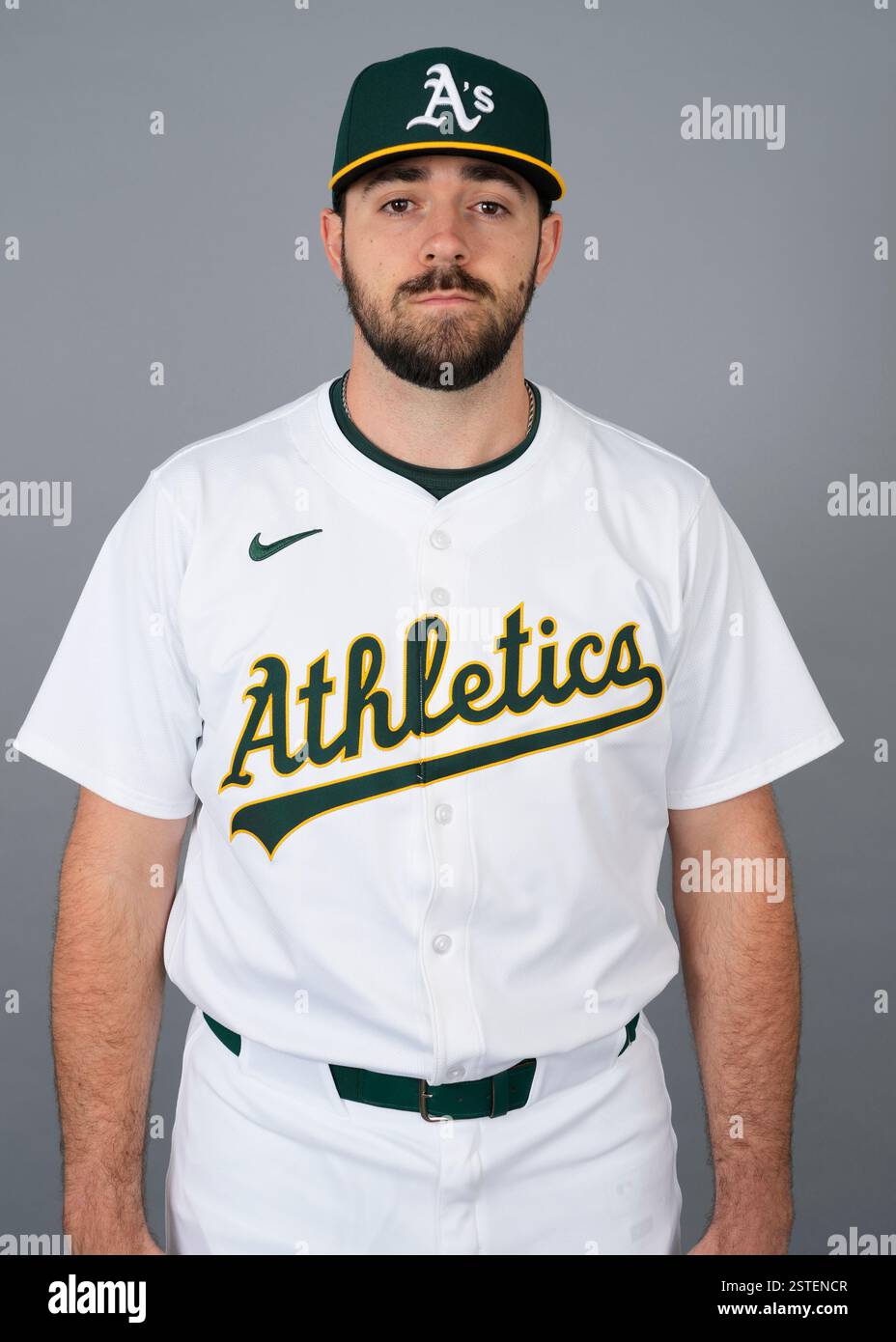 This is a 2025 photo of Ben Bowden of the Athletics baseball team. This ...