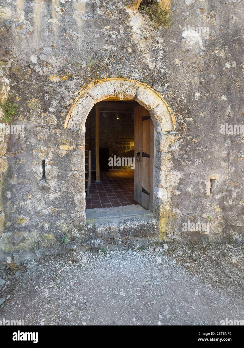Meospotamos, Greece - July 3, 2024: Necromanteion of Acheron. Entrance ...