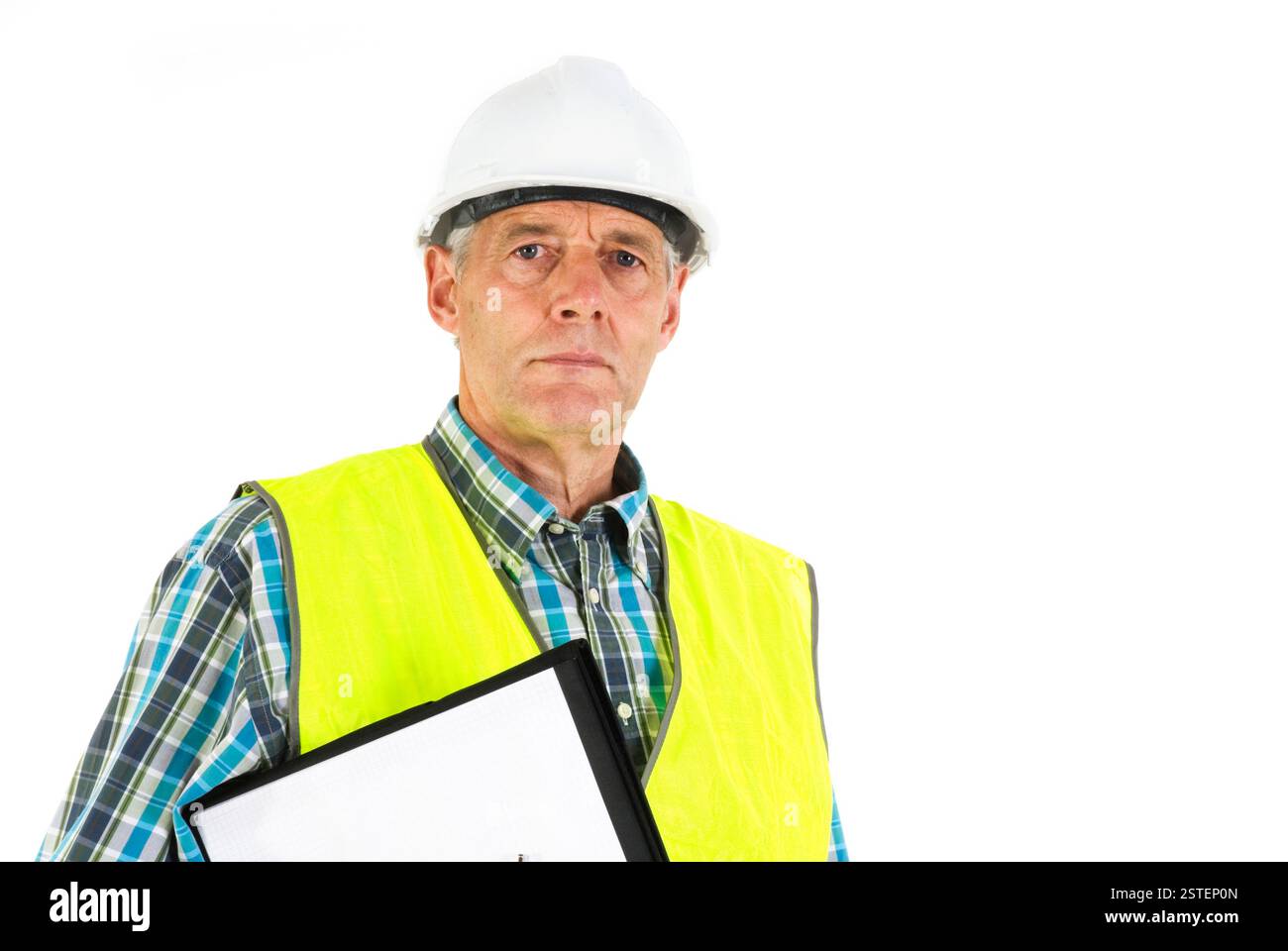 Inspector at the work place Stock Photo - Alamy