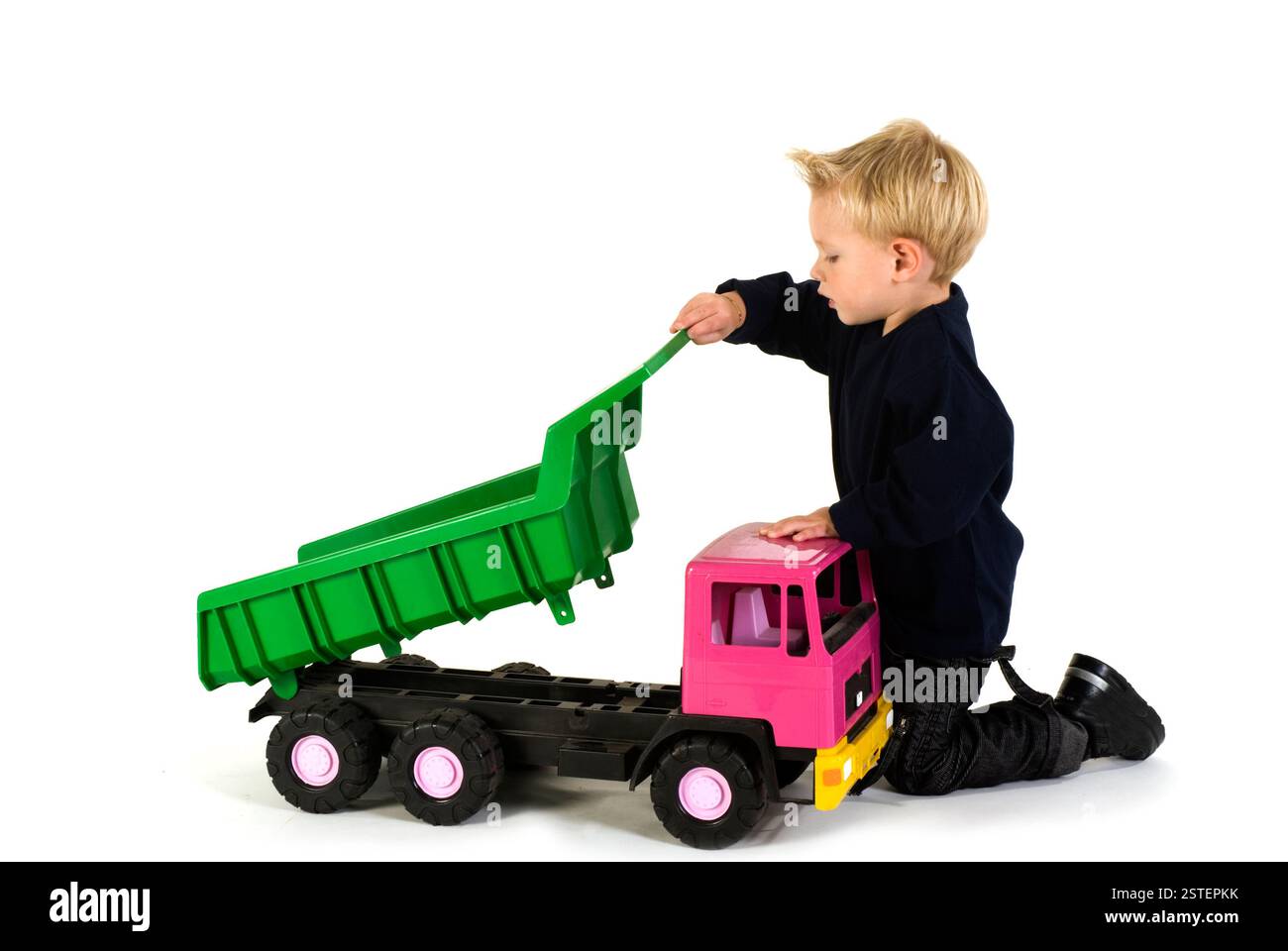 Boy is playing Stock Photo - Alamy