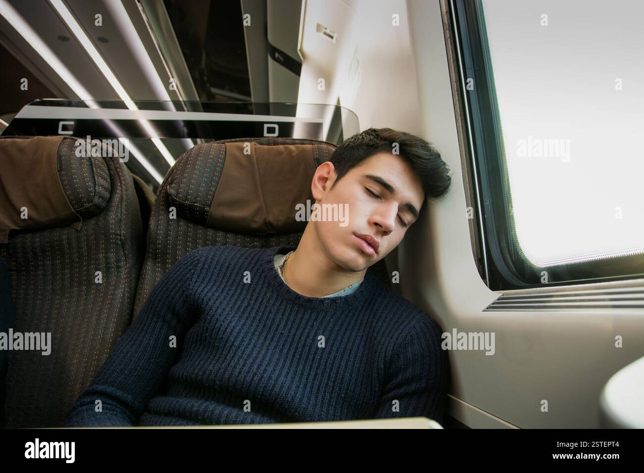 Sleeping coach hi-res stock photography and images - Alamy