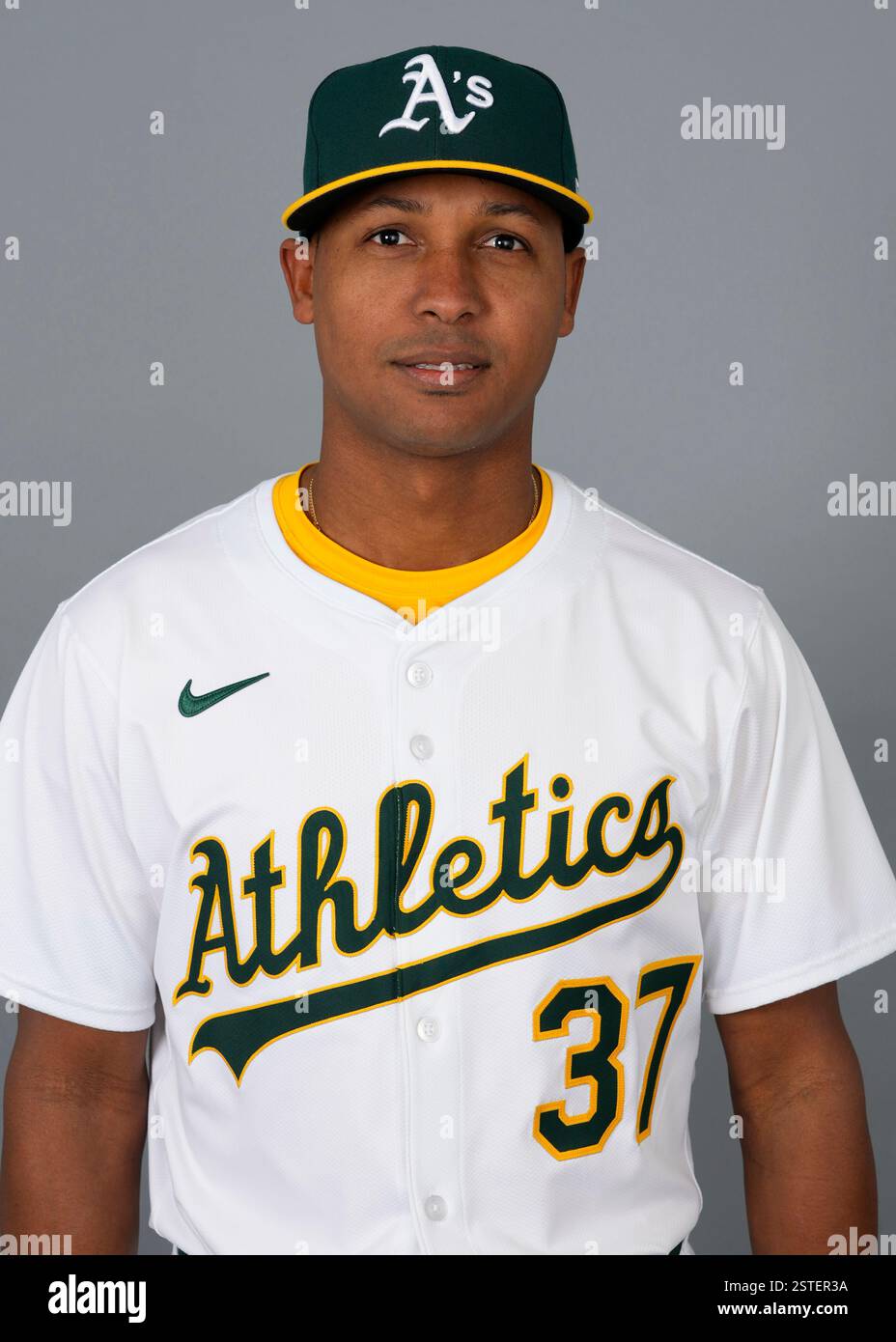 This is a 2025 photo of Jose Leclerc of the Athletics baseball team ...