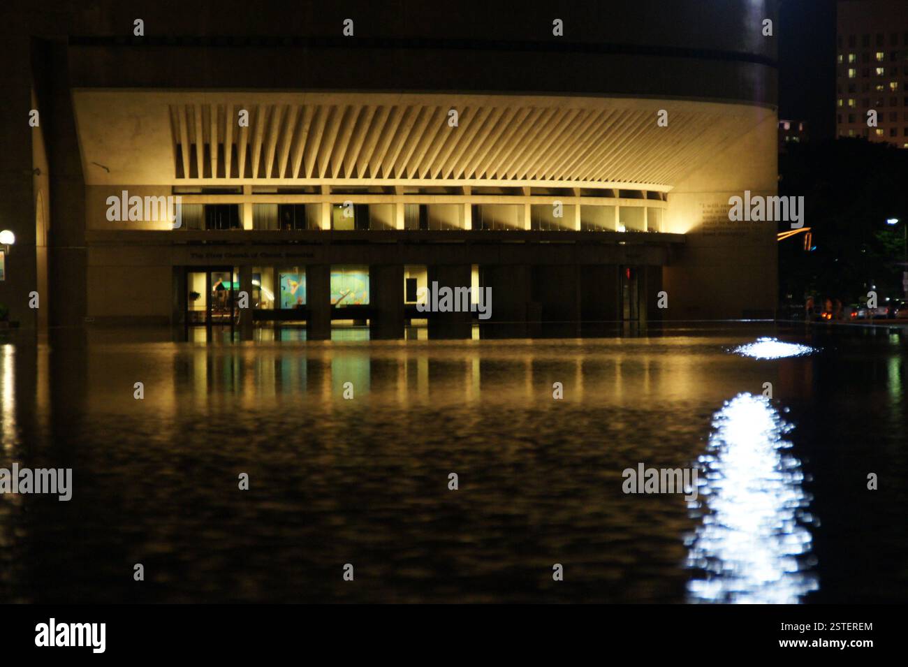 Boston, a city of contrasts, is captured in this serene image. The ...