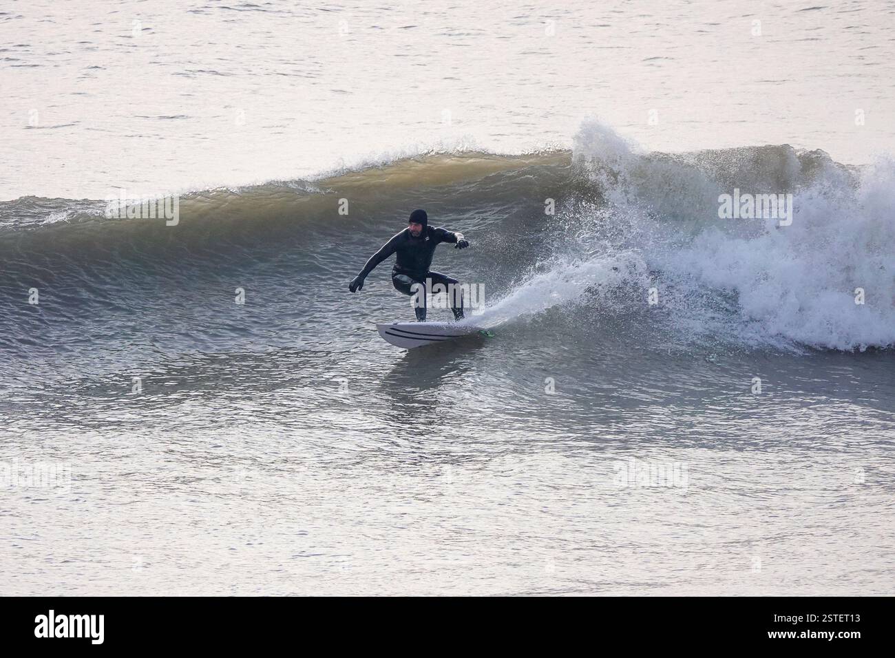 A3055, Compton Bay, Isle of Wight. 18th February 2025. A sunny ...