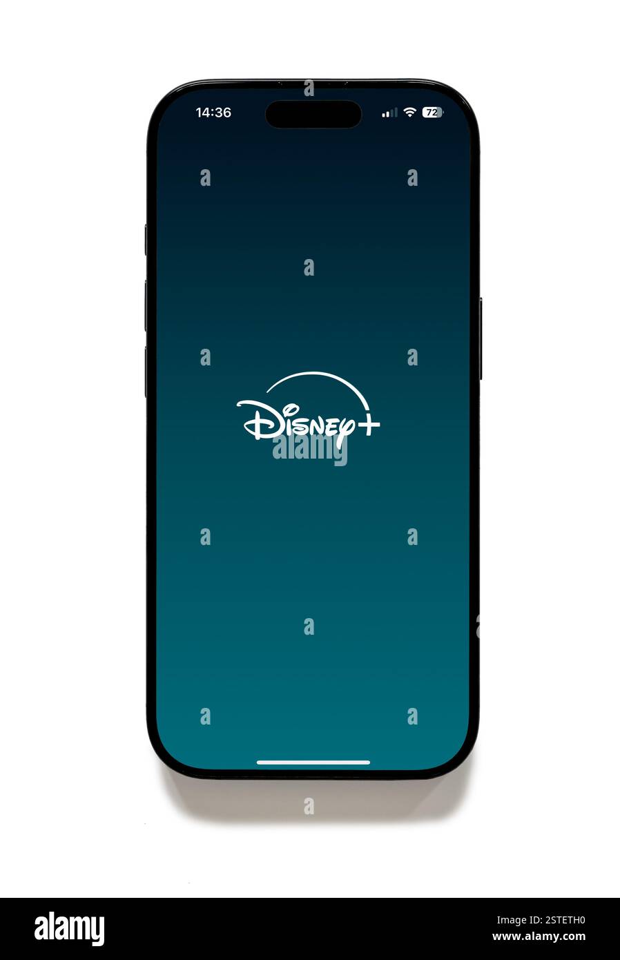 Disney+ app on an iPhone 16 Plus Stock Photo - Alamy