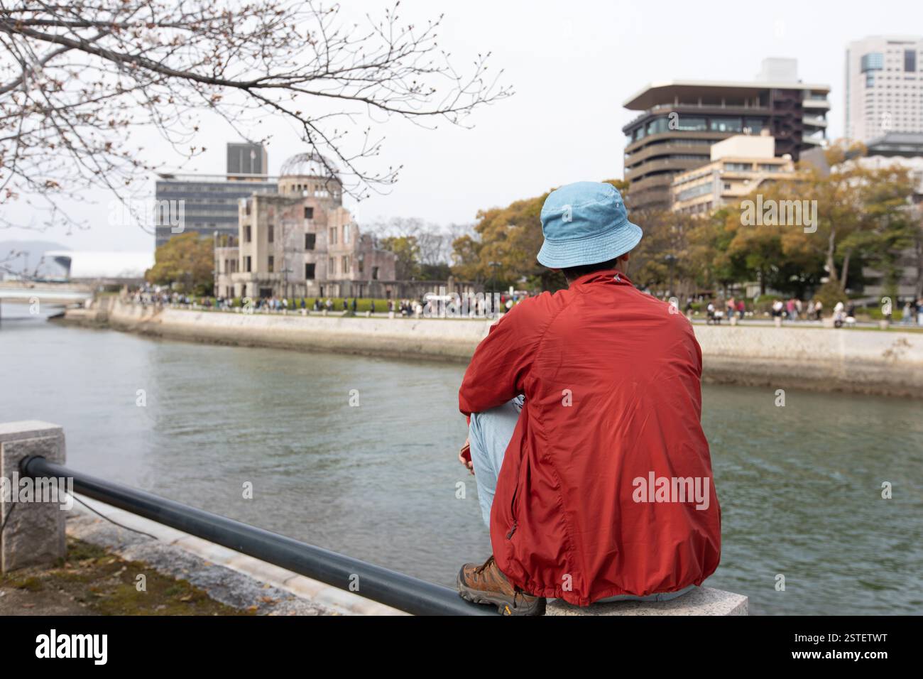 Hiroshima, Japan - 30-3-2024: peace park and Dome, preserved ruins ...