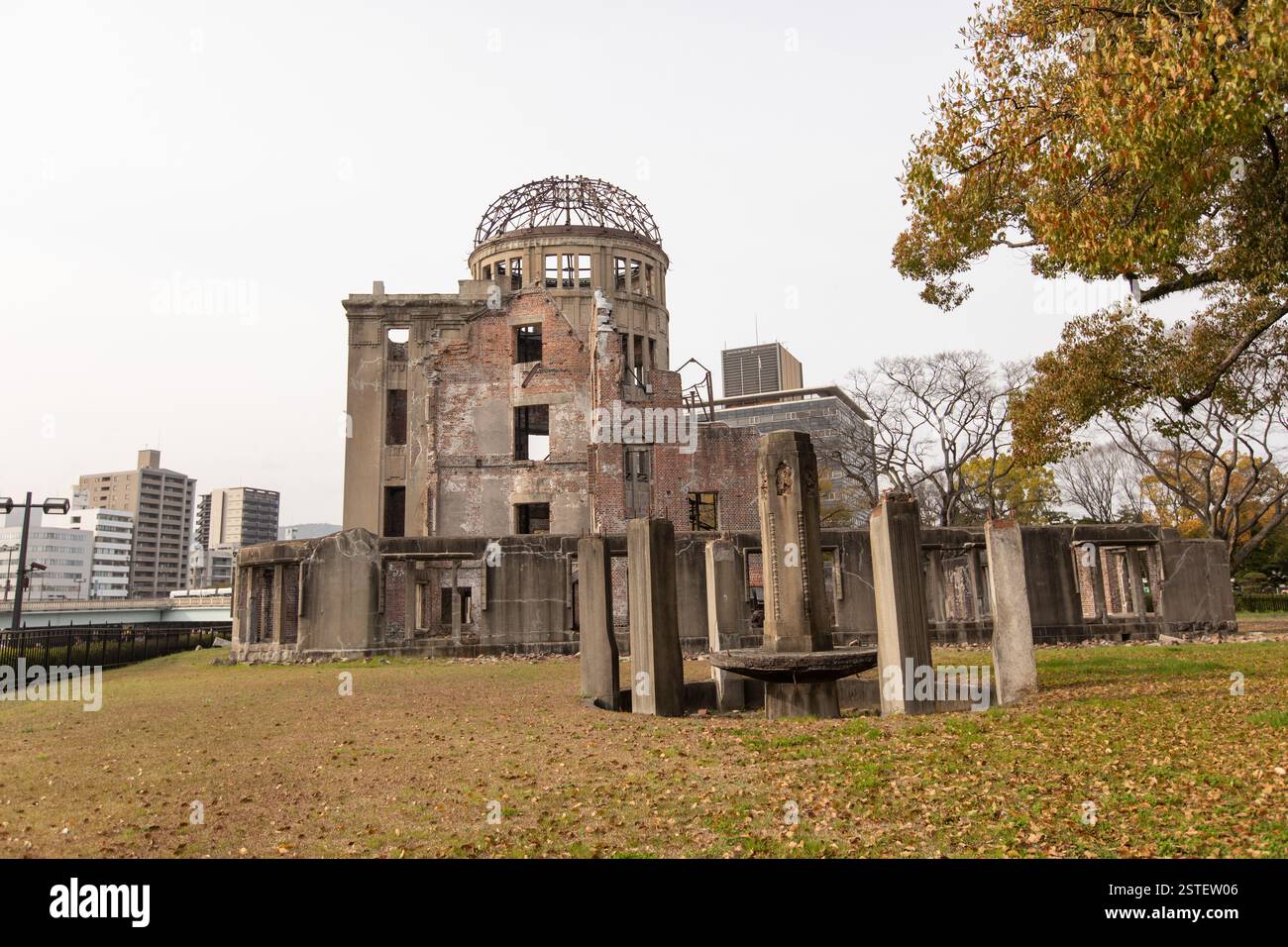 Hiroshima, Japan - 30-3-2024: peace park and Dome, preserved ruins ...
