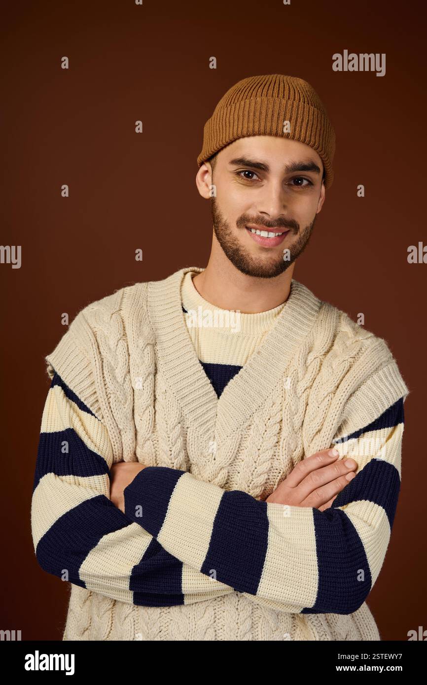 Young man confidently displays hi-res stock photography and images - Alamy