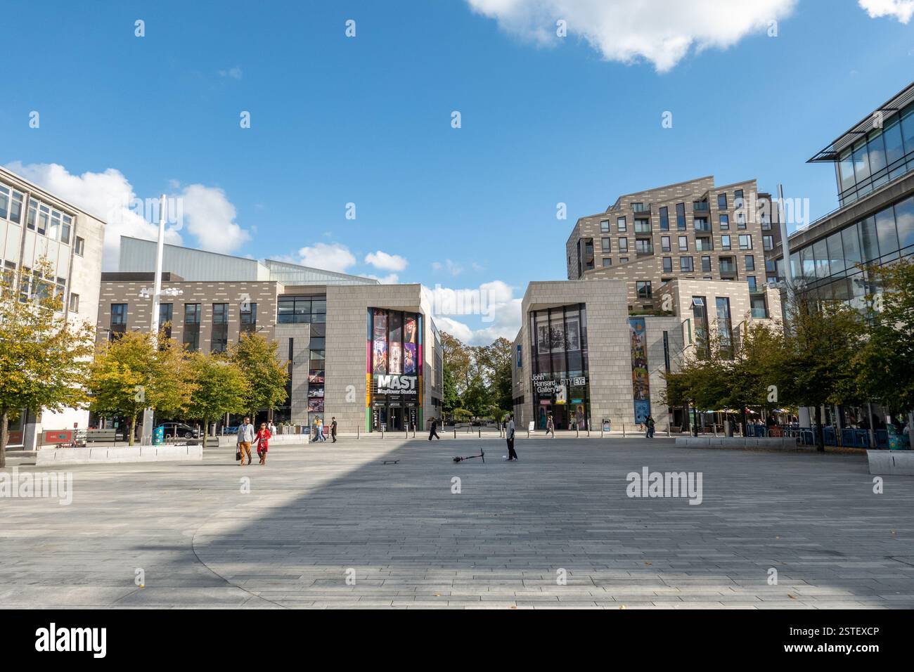 Guildhall Square Facing MAST Mayflower Studios And John Hansard Gallery ...