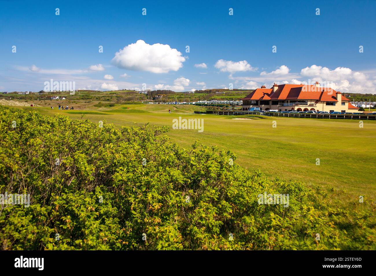 Royal Portrush Golf Club,setting for the British Open Championship 2025 ...