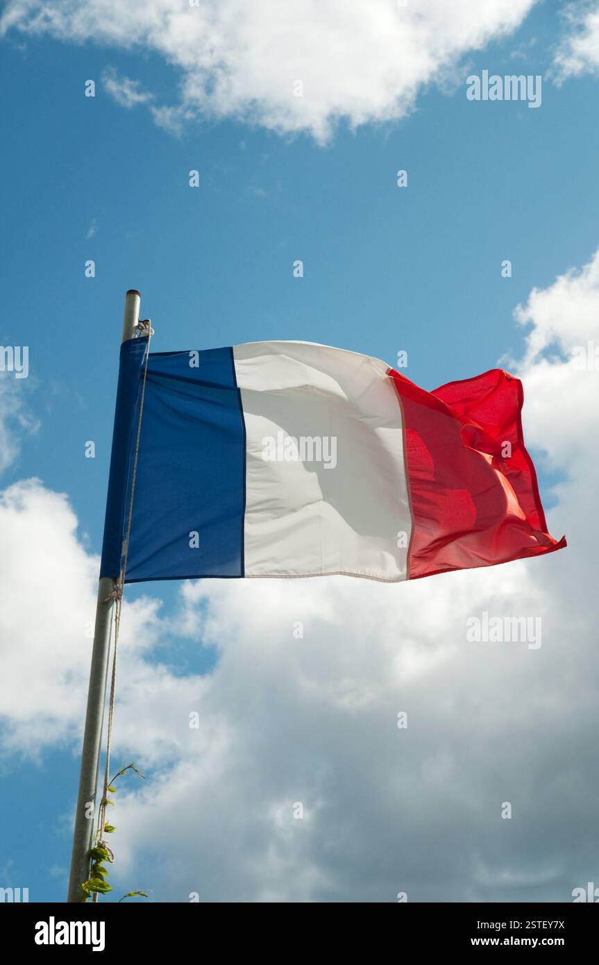 French flag sky clouds hi-res stock photography and images - Alamy