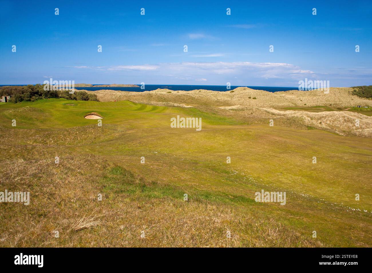 Royal Portrush Golf Club,setting for the British Open Championship 2025 ...