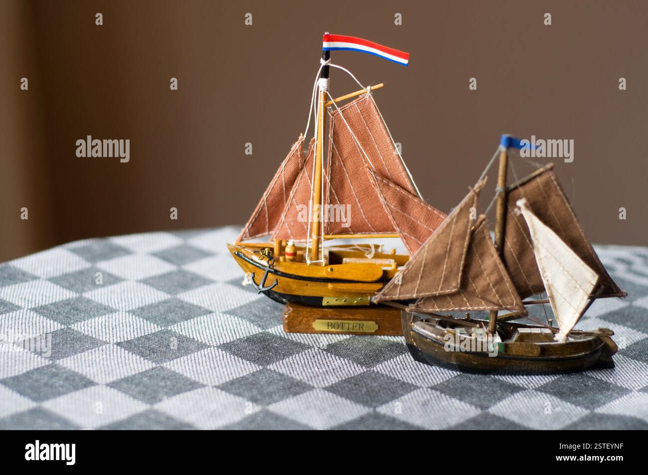 Dutch fishing boats Stock Photo - Alamy