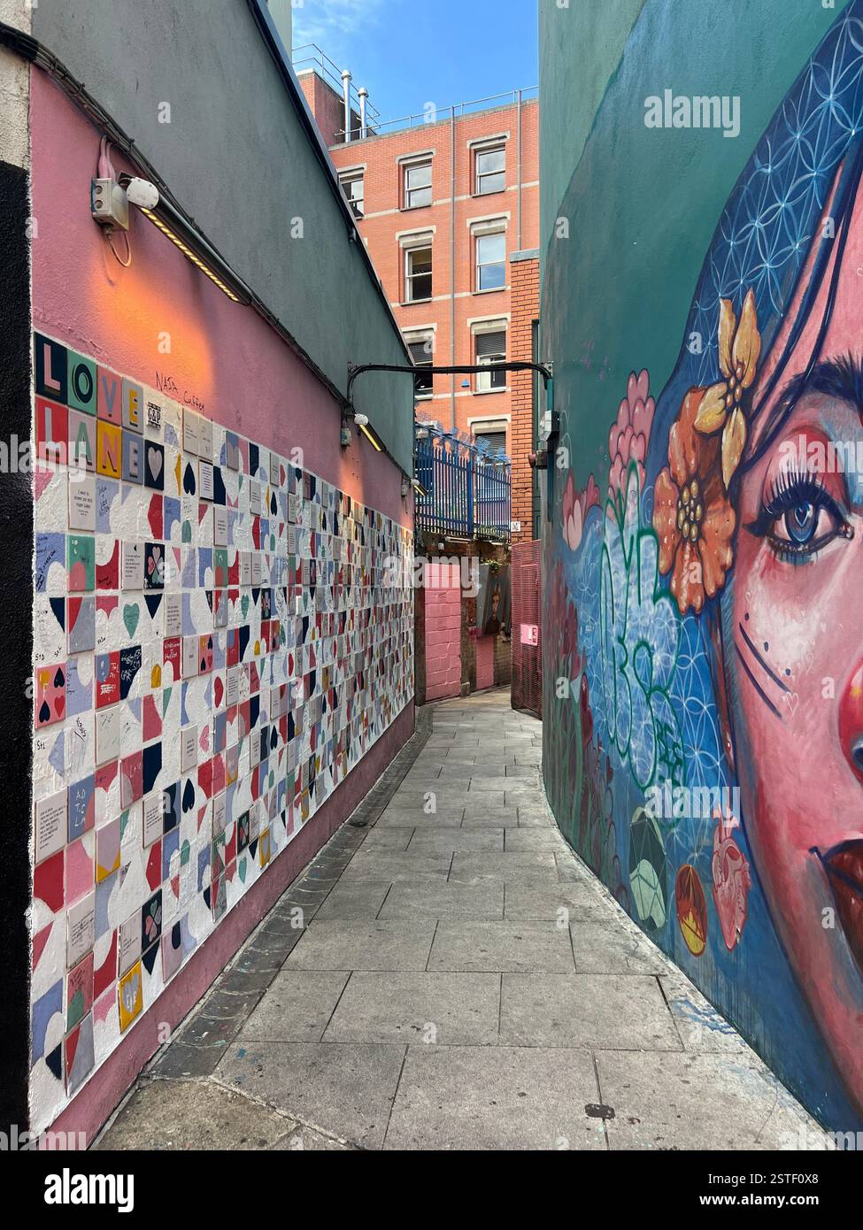 A colorful stroll through Love Lane in Dublin, Ireland! This vibrant ...