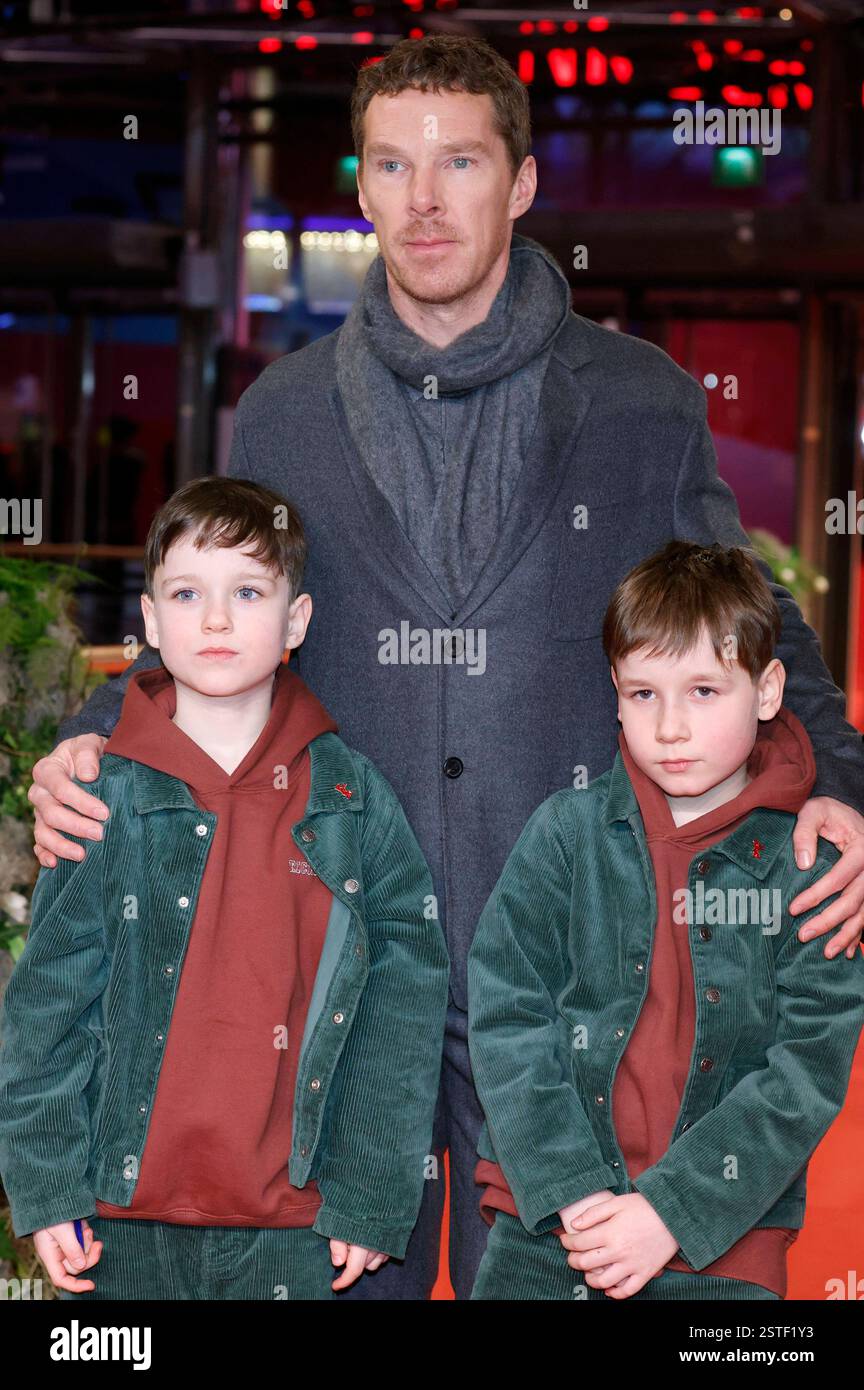 Richard Boxall, Benedict Cumberbatch und Henry Boxall beim Photocall ...
